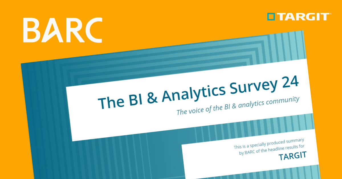 BARC's BI & Analytics Survey 2024: TARGIT Earns Top Ranks in Business ... BARC's BI & Analytics Survey 2024: TARGIT Earns Top Ranks in Business ...